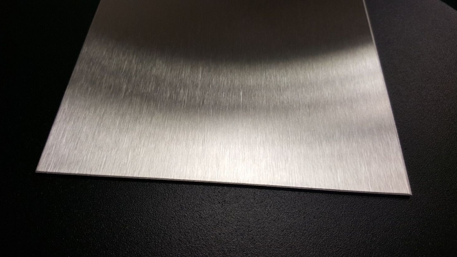 SS316 Stainless Steel Mirror Plate 2B Finish JIS HL NO.4 Customized