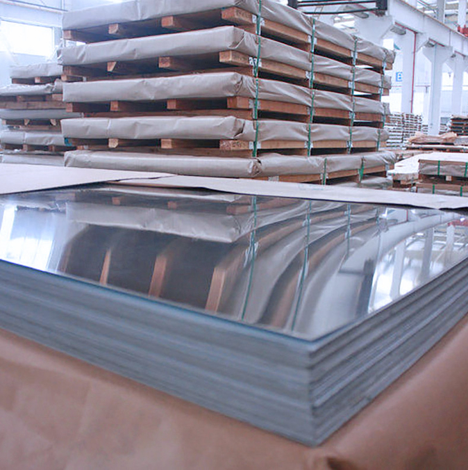 SS304 Corrugated Steel Plate Inox ASTM Steel Sheet Bright Annealed